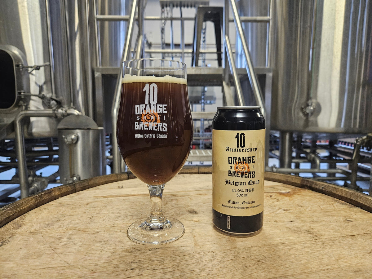 10th Anniversary Belgian Quad – Orange Snail Brewers